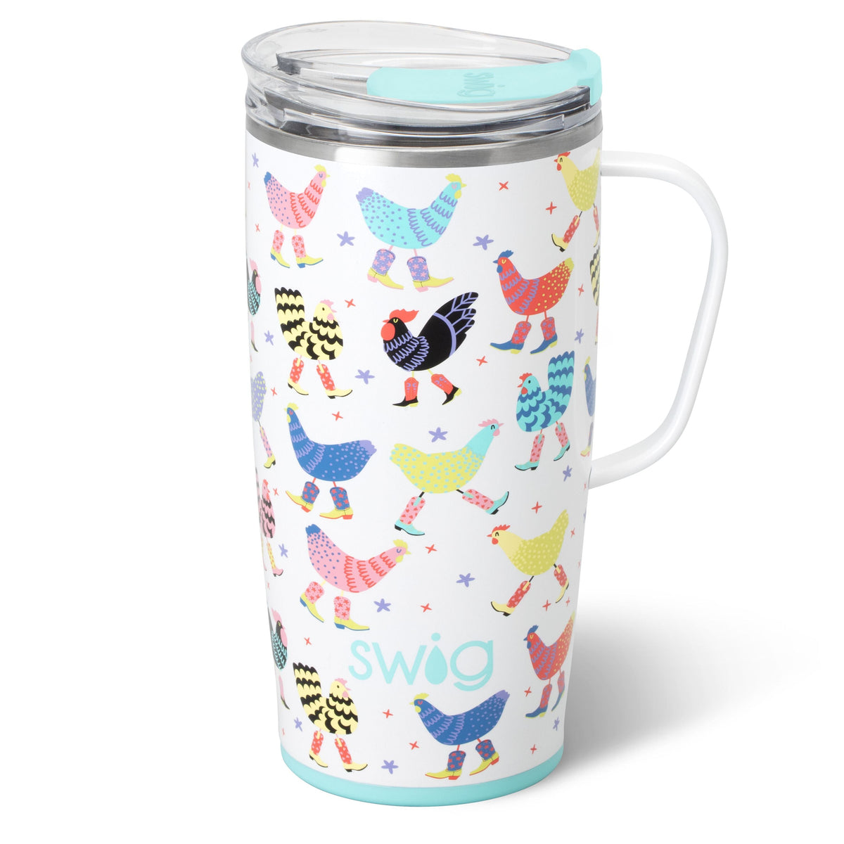 Funky Chicken Travel Mug 22oz – DearMeBoutique